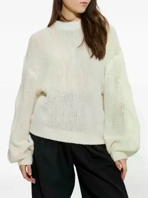 LISA YANG Runi Cable-knit Sweater - Neutrals