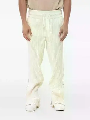 Off-White Lace-up Ribbed Trousers