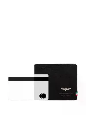 AERONAUTICA MILITARE Logo-plaque Bifold Wallet