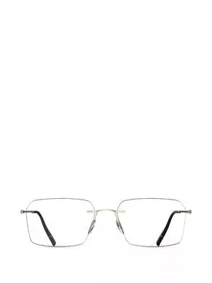 SILHOUETTE Rectangle-frame Eyeglasses - Silver