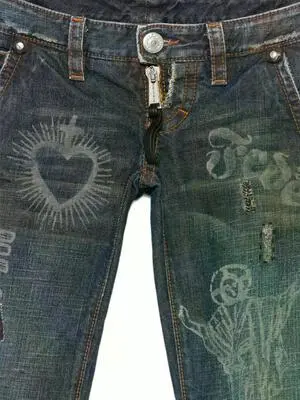 Dsquared2 2000s Graphic-print Jeans