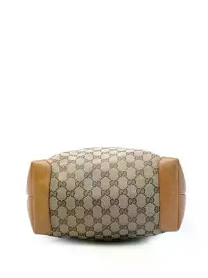Gucci 2000-2015 Gg Canvas Web Tote Bag