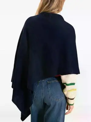 Minnie Rose Cashmere Ruana Poncho