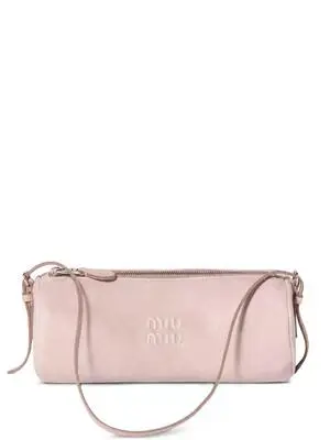 Miu Miu Nappa Leather Pouch - Pink