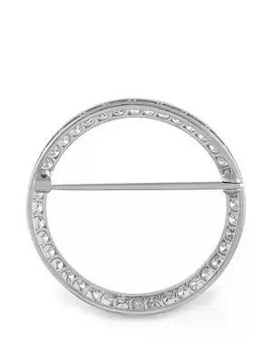 LB EXCLUSIVE Circle-shape Diamond Brooch