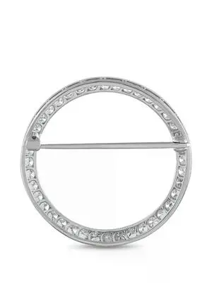 LB EXCLUSIVE Platinum Diamond Brooch