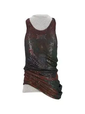 MAISON MARGIELA Printed Draped Top