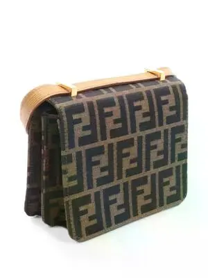 Fendi Zucca Monogram Cross Body Bag