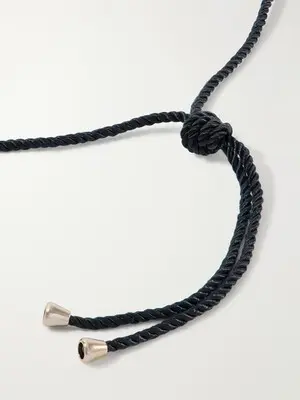 JENNIFER BEHR Rhodes Silver-tone Shell Necklace
