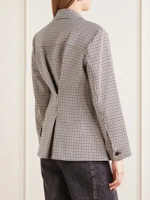Veronica Beard Houndstooth Jacquard Blazer