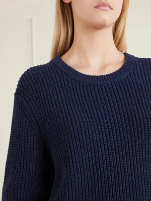 NILI LOTAN Tarik Cotton And Silk-blend Sweatshirt