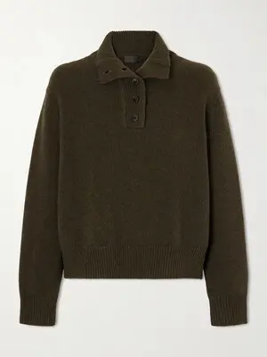 NILI LOTAN Renata Wool Sweater - Green