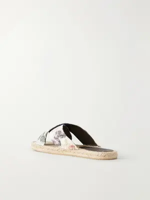 Missoni Harlow Braided Flat Sandals
