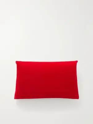 Altuzarra Envelope Velvet Clutch
