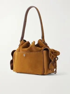 Acne Studios Suede Leather Shoulder Bag