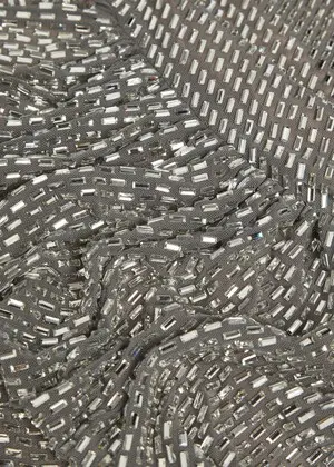 SELF-PORTRAIT Rhinestone-embellished Maxi Dress