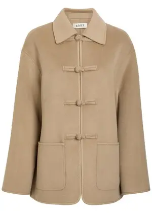 RÓHE Pankou Wool And Cashmere-blend Jacket - Beige