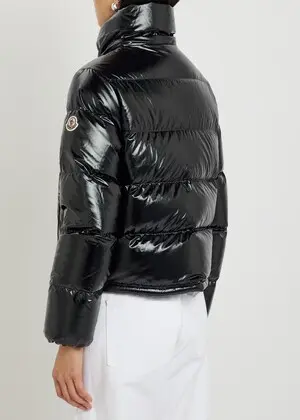 Moncler Niveole Padded Hooded Nylon Jacket