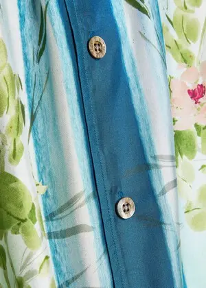 CHE Bloom Floral-print Silk Shirt