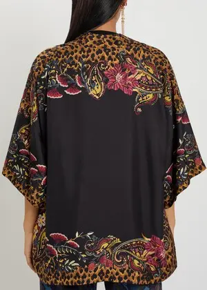 Etro Printed Silk Jacket