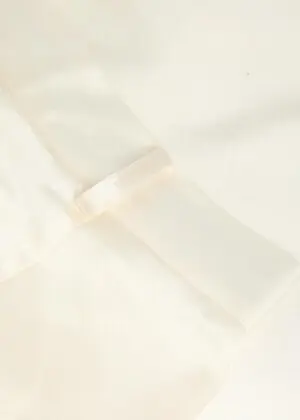 SELF-PORTRAIT Tailored Straight-leg Satin Trousers