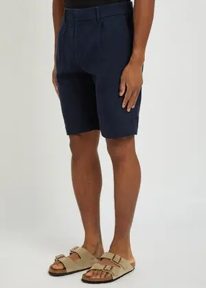 CHE Ché Textured Cotton Shorts