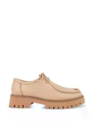 SERGIO MORETTI FIRENZE Lace-up Lug Sole Loafers
