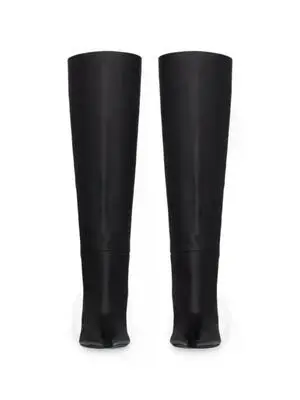 Saint Laurent Pointed-toe Knee-high Boots