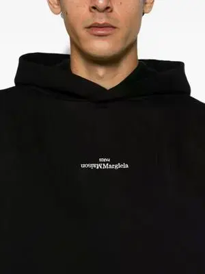 MAISON MARGIELA Logo Embroidered Hoodie