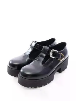 Givenchy 2010s Voyou Voyeur Buckle Shoes - Black