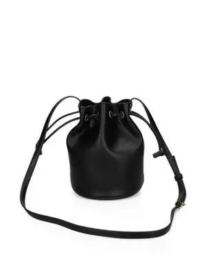 Calvin Klein Plaque Bucket Bag