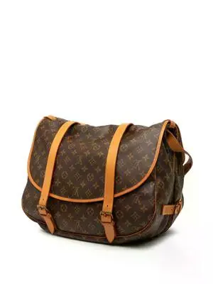 LOUIS VUITTON Monogram Canvas Saumur 43 Travel Bag
