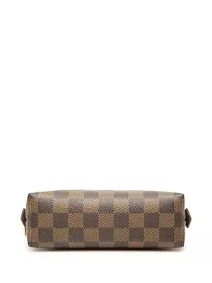 LOUIS VUITTON 2005 Damier Ebene Cosmetic Pm Pouch