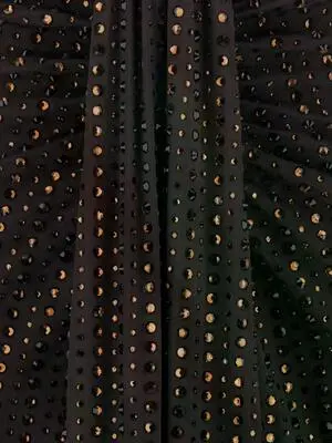 VENUJA Malibu Crystal-embellished Maxi Skirt - Brown