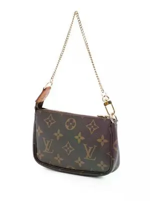 LOUIS VUITTON 2012 Monogram Mini Pochette Accessoires Handbag
