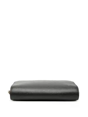 LOUIS VUITTON Taiga Leather Pochette Baikal Clutch Bag