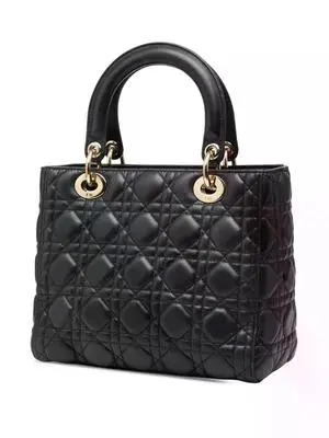 Dior Lambskin Cannage Lady Satchel