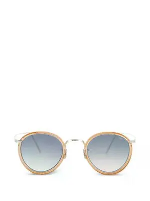 EYEVAN7285 717e Oval Frame Sunglasses - Orange