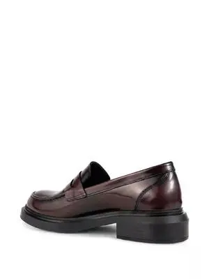 SERGIO MORETTI FIRENZE Polished Leather Loafers