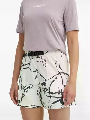 The North Face Pathfinder Shorts With Abstract Print