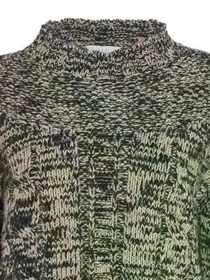 Malo Cable Knit High Neck Sweater