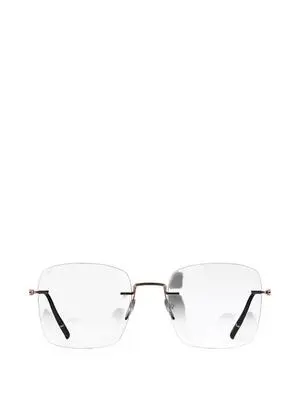 SILHOUETTE Square Frame Eyeglasses - Pink