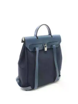 Hermès 2001 Pm Herbag Backpack - Blue