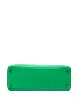 Hermès Kelly Ii Retourne 35 Satchel - Green