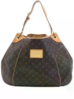 LOUIS VUITTON 1990-2010 Monogram Galliera Pm Shoulder Bag - Brown