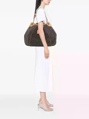 LOUIS VUITTON 1990-2010 Monogram Galliera Pm Shoulder Bag