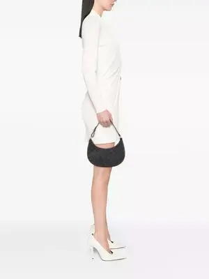 Celine 2021 Medium Triomphe Coated Canvas Ava Shoulder Bag