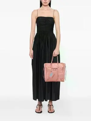 Balenciaga Leather Papier A5 Zip Around Tote Bag