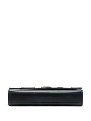 Saint Laurent Smooth Calfskin Rockstar Patchwork Monogram Kate Crossbody Bag