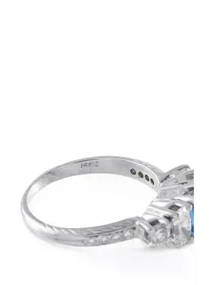 LB EXCLUSIVE Sapphire And Diamond Ring